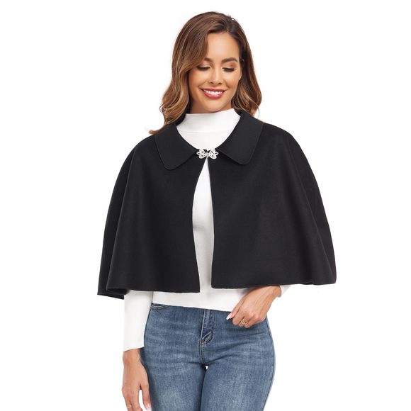 Τоngfаntfl | Accessories | Women Capelet Shawl Short Cloak Cape Warm ...